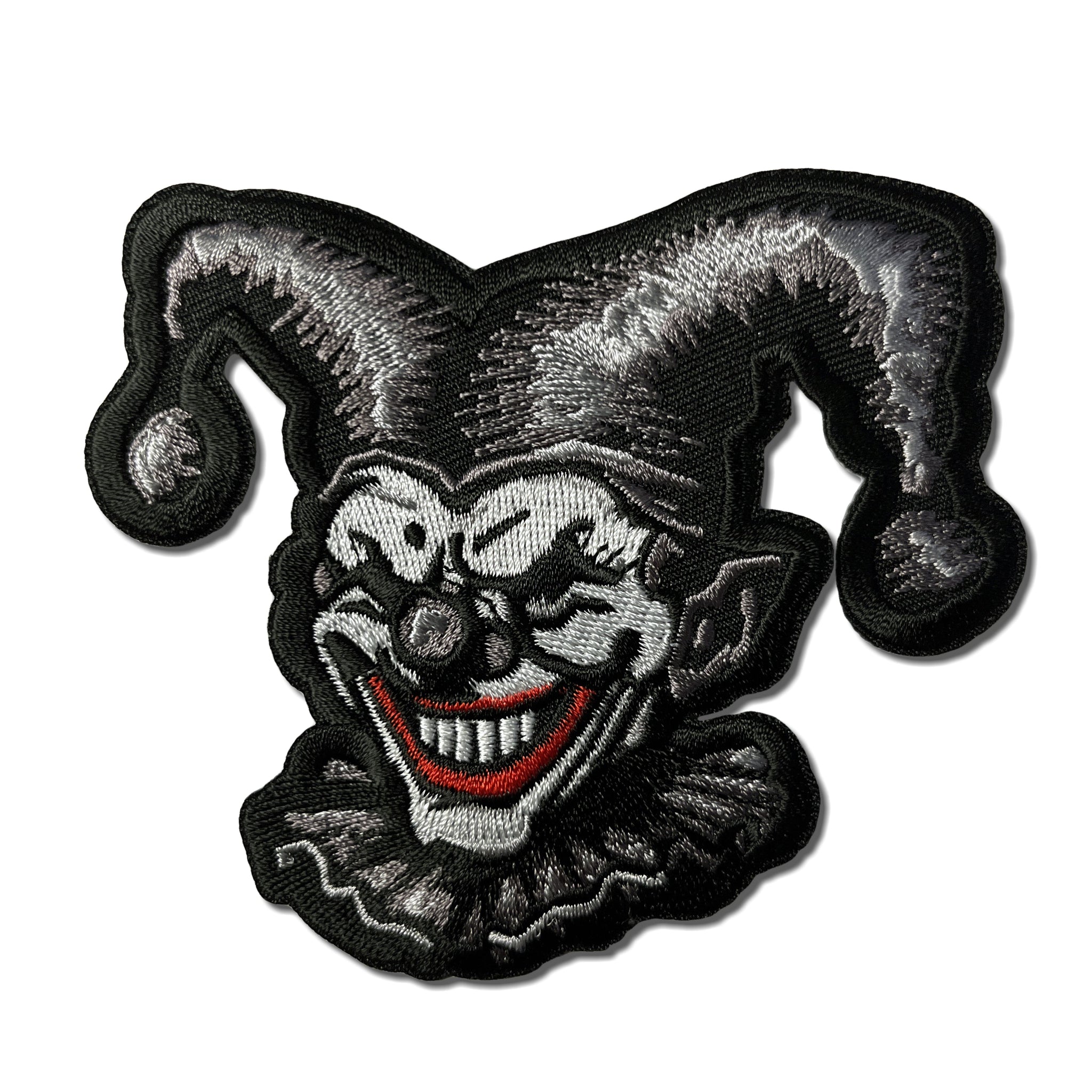 Embroidered Jester Clown Iron on Sew on Patch – PATCHERS