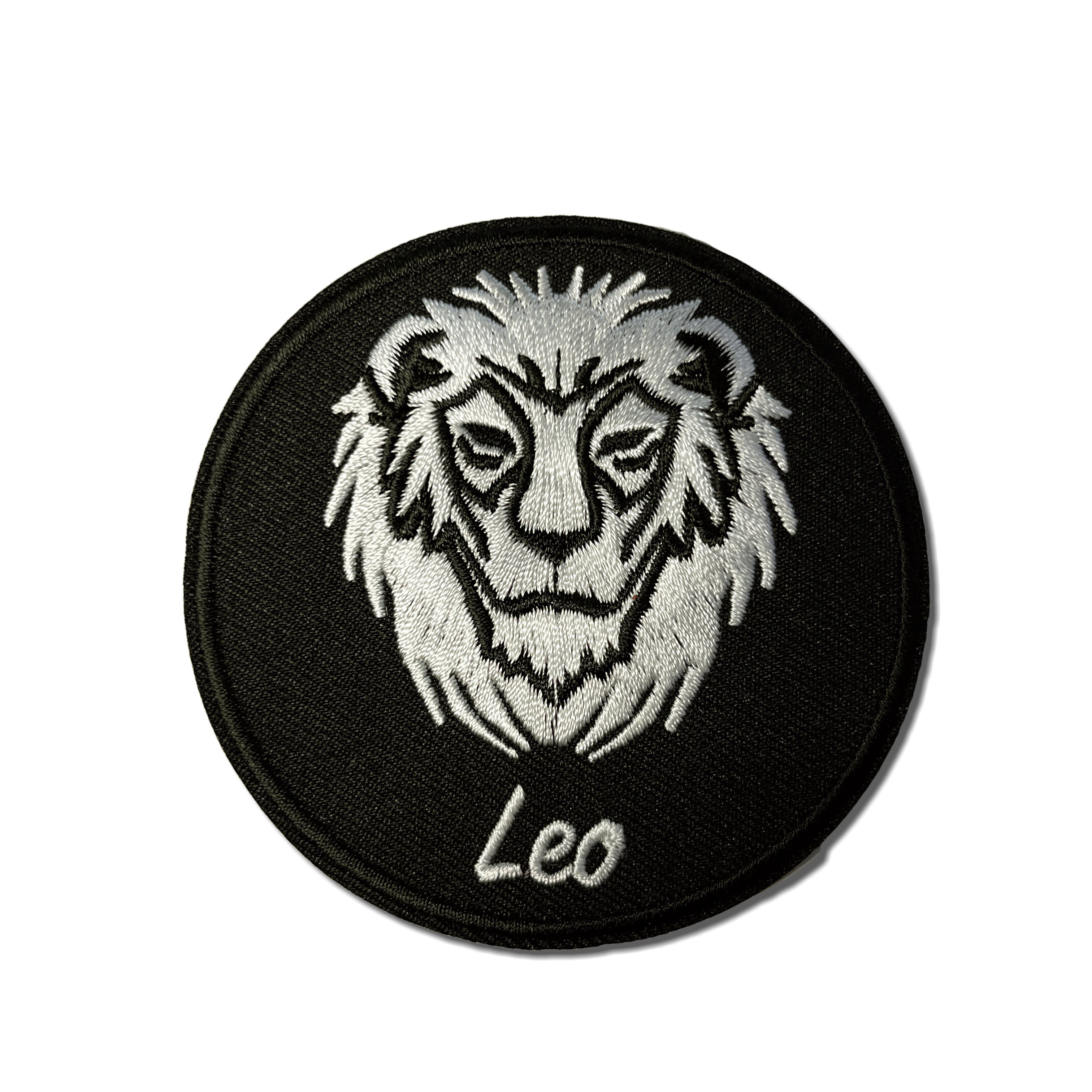 Embroidered Leo Zodiac Round Iron on Sew on Patch – PATCHERS