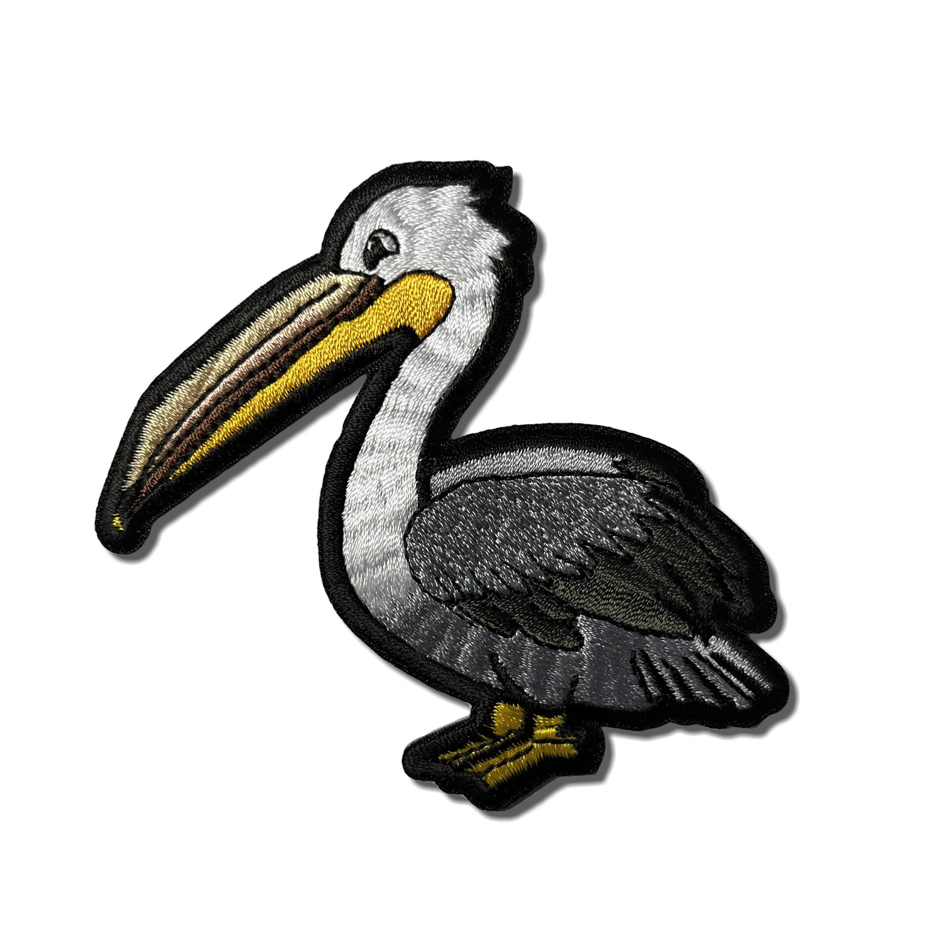 Embroidered Pelican Iron on Sew on Patch – PATCHERS