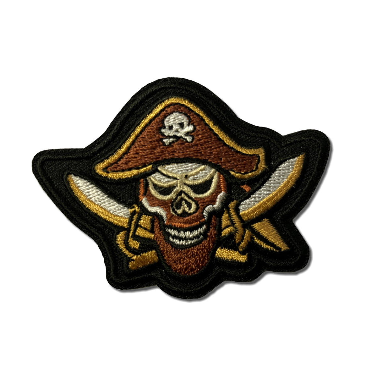 Embroidered Pirate Crossed Swords Iron on Sew on Patch – PATCHERS