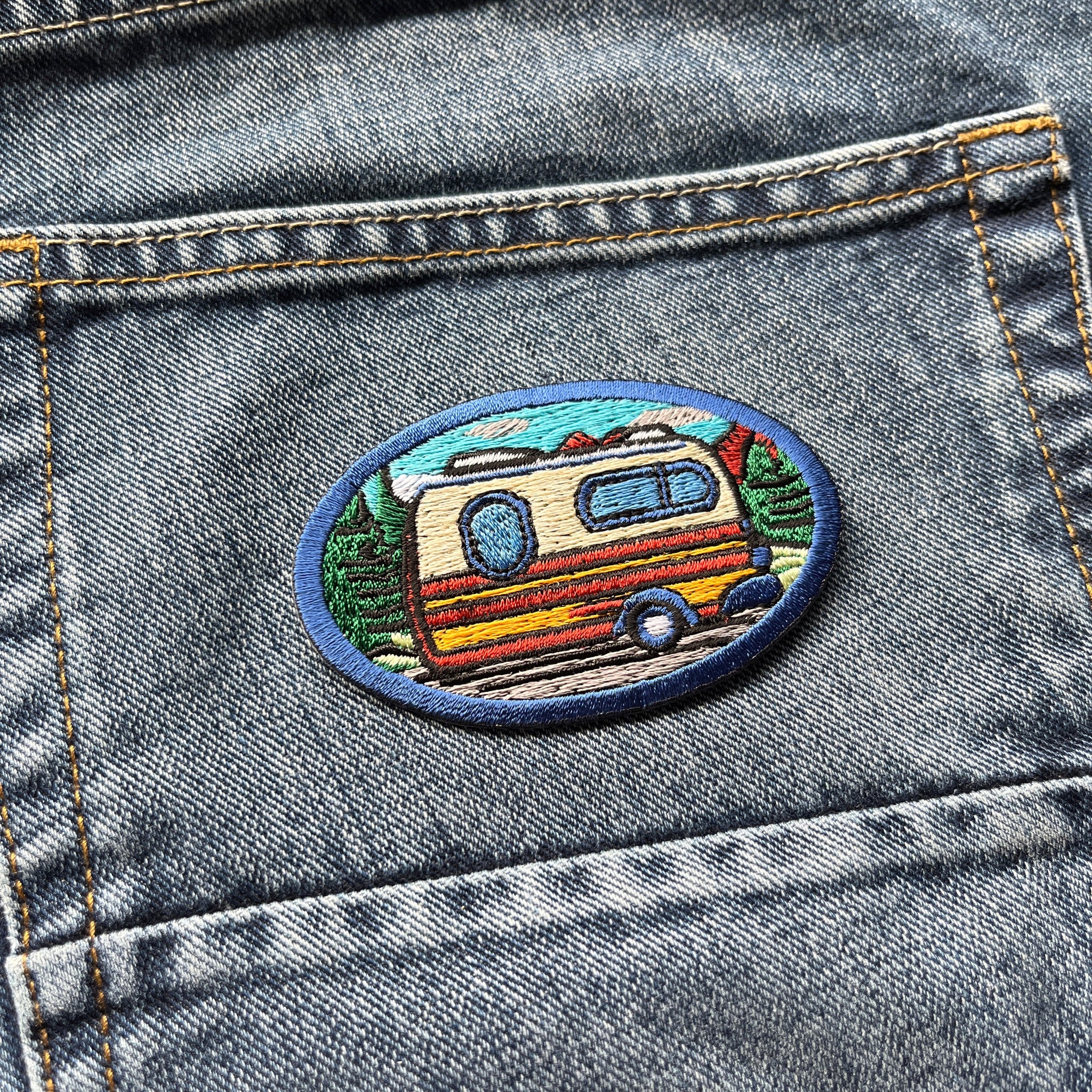 Embroidered RV Camper Iron on Sew on Patch – PATCHERS