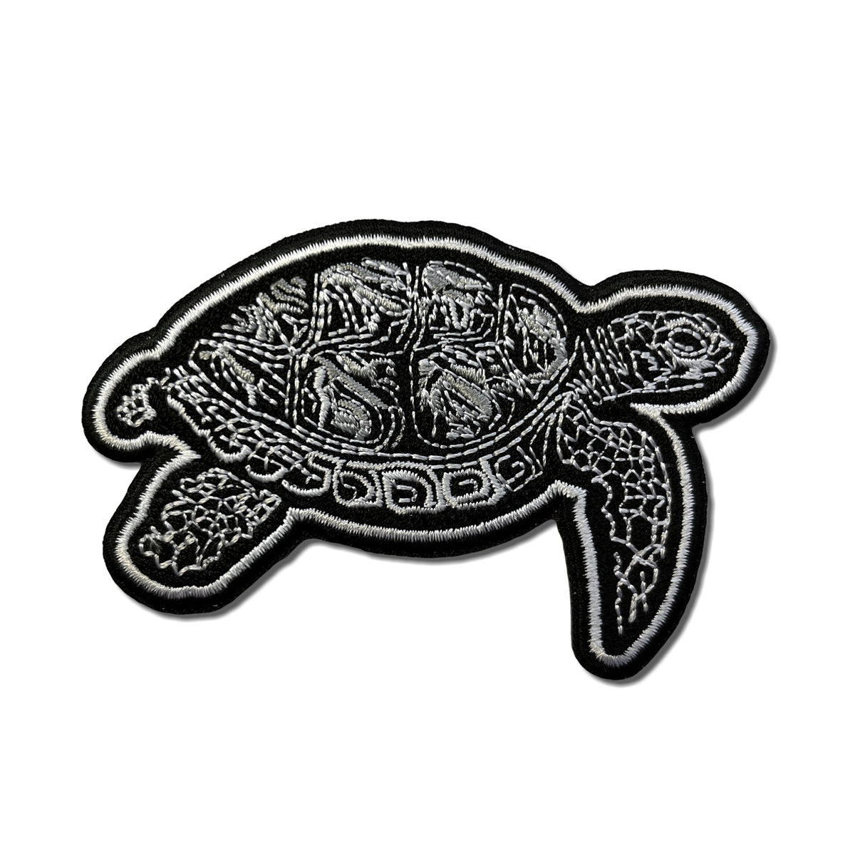 Embroidered Tribal Turtle Iron on Sew on Patch – PATCHERS