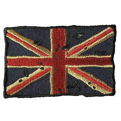 Embroidered Vintage British UK Flag Union Jack Iron on Sew on Patch ...