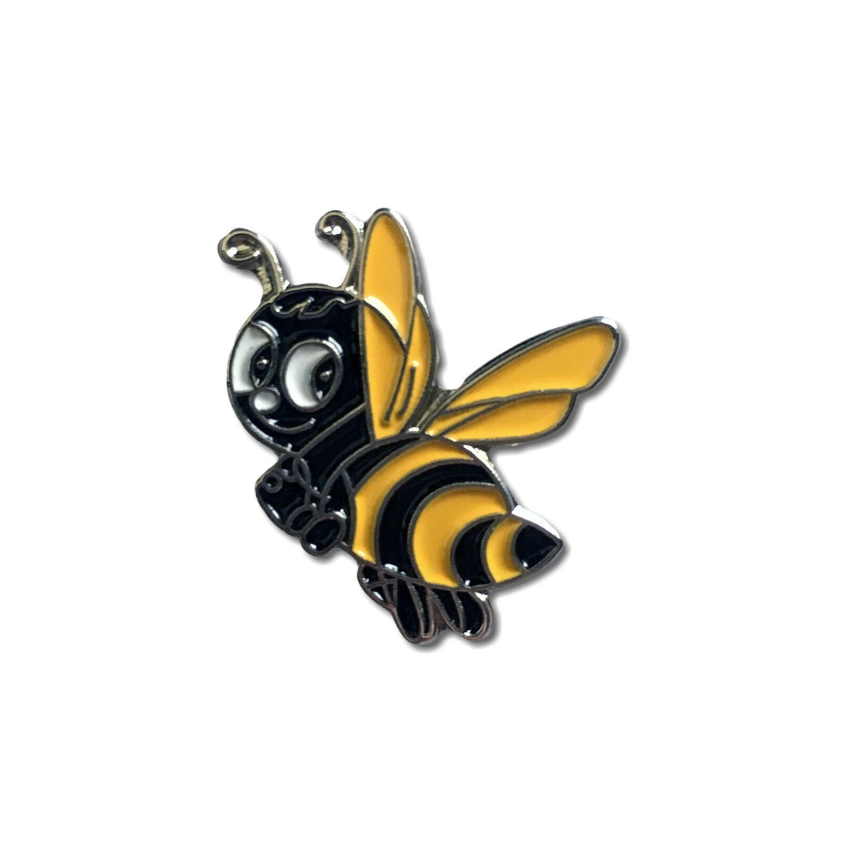 High Quality Metal & Enamel Bee Pin Badge with Secure Locking Back ...