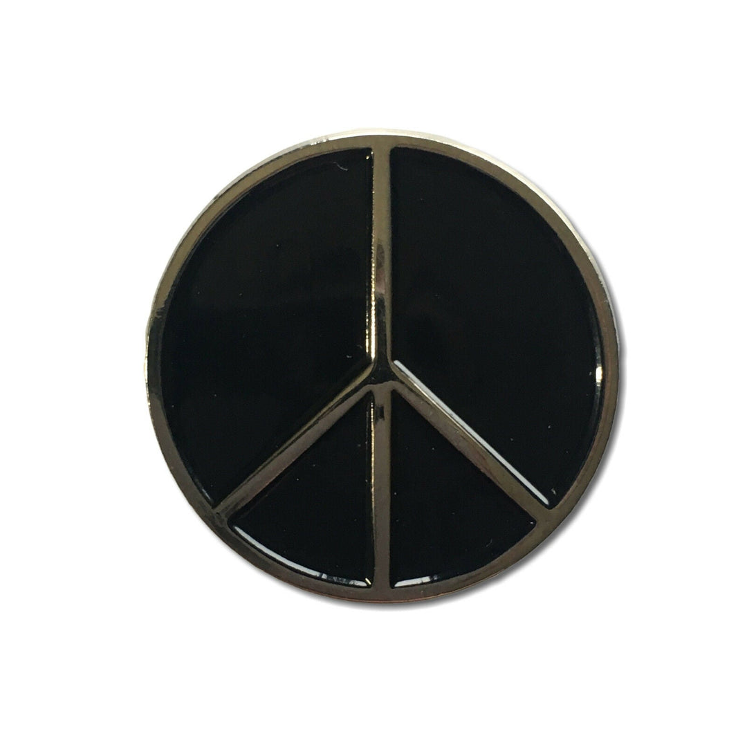 Quality Metal & Enamel CND Symbol Pin Badge with Secure Locking Back ...