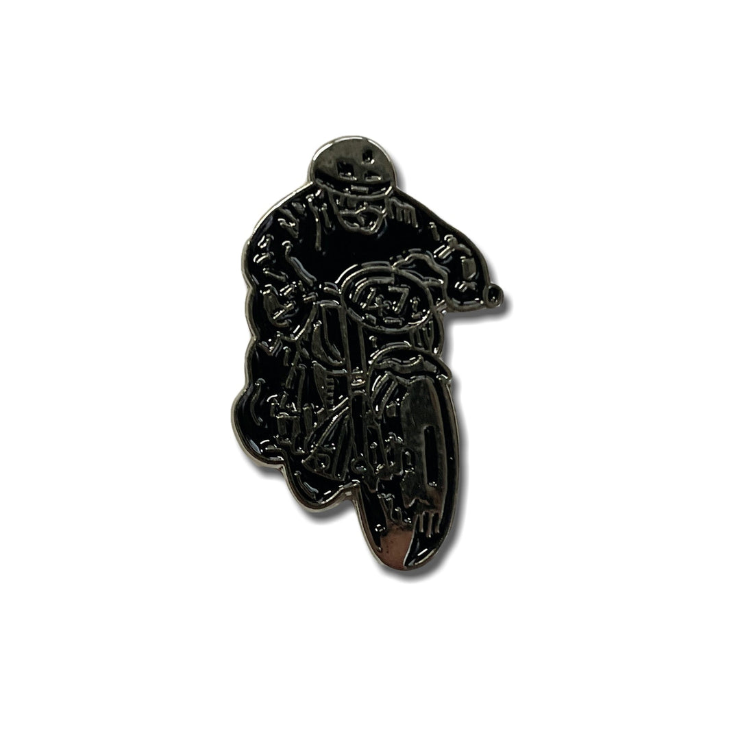 Metal & Enamel Classic TT Racer Pin Badge with Secure Locking Back ...