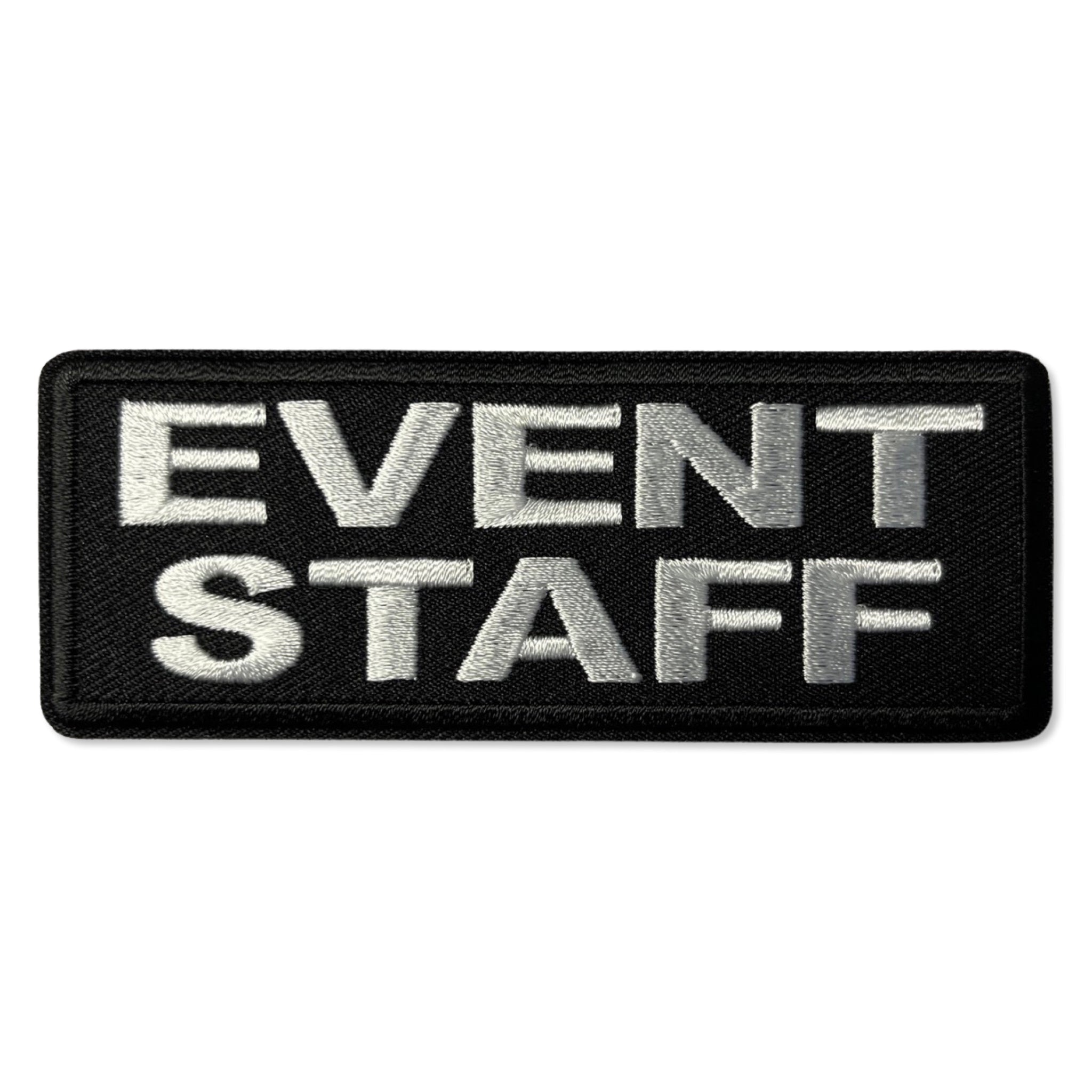 Embroidered Event Staff Iron on Sew on Patch – PATCHERS