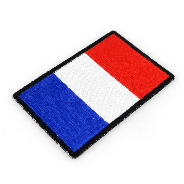 Embroidered French France Flag Iron on Sew on Patch – PATCHERS
