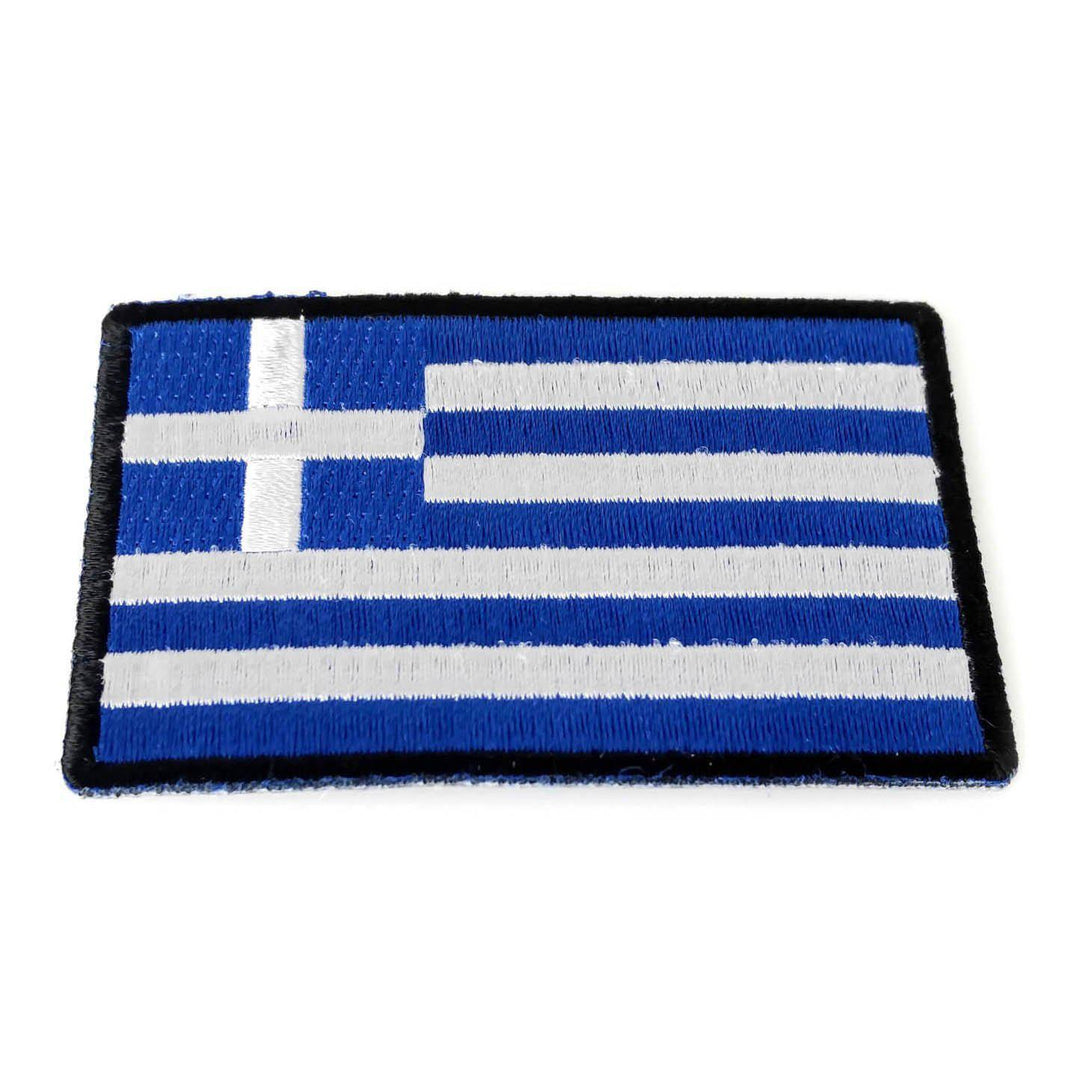 Embroidered Greece Greek Flag Iron on Sew on Patch – PATCHERS