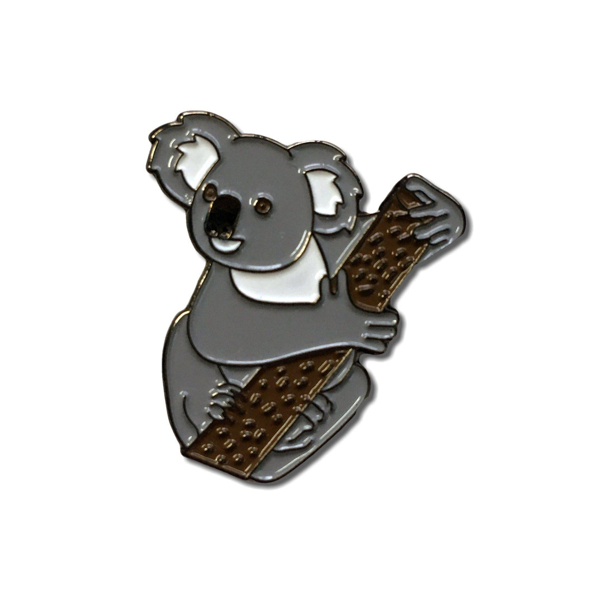 High Quality Metal & Enamel Koala Pin Badge with Secure Locking Back ...