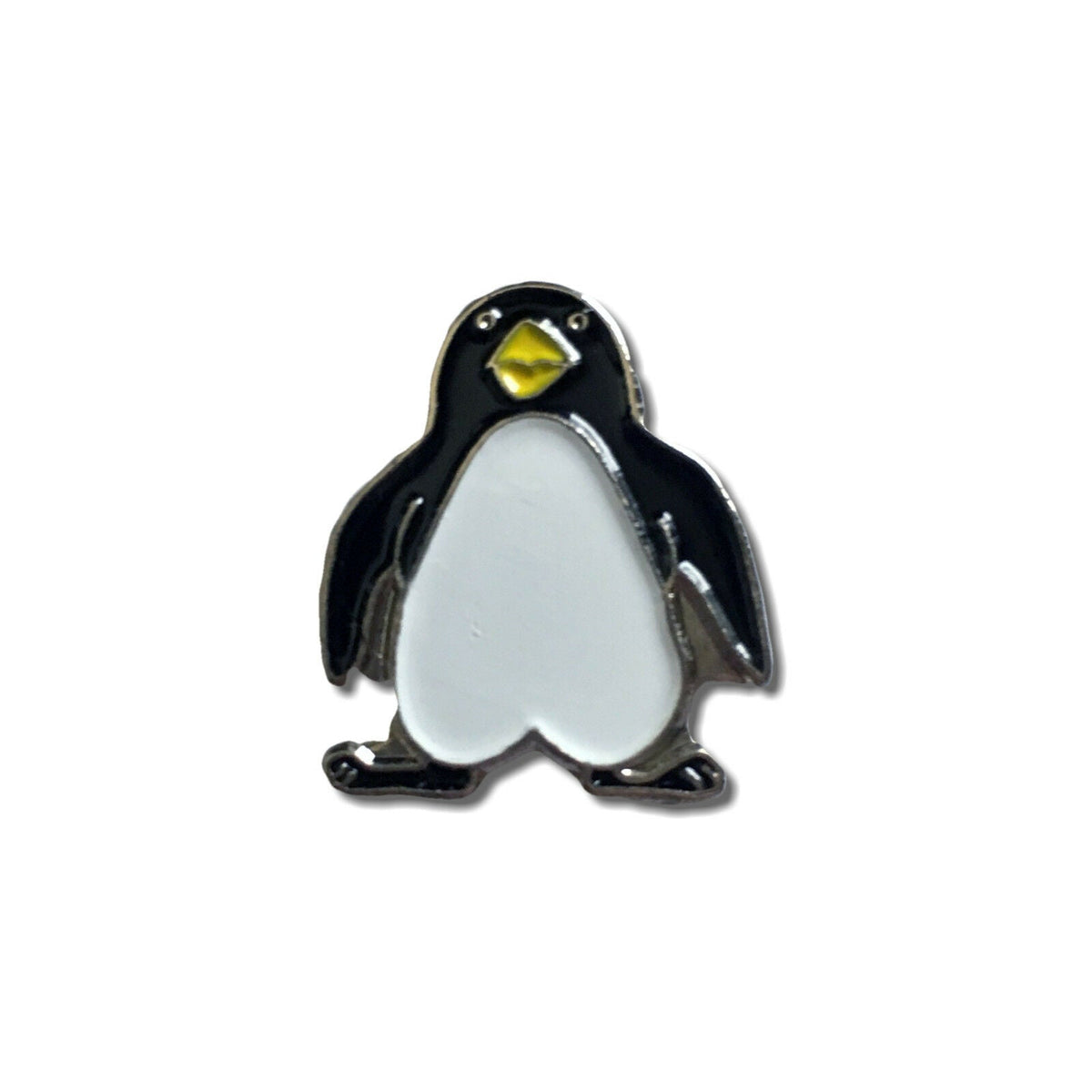 High Quality Metal & Enamel Penguin Pin Badge with Secure Locking Back ...