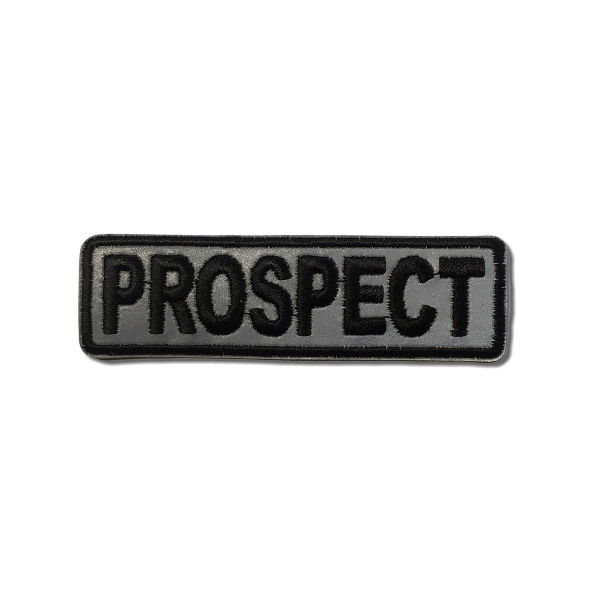 Embroidered Prospect Reflective Iron on Sew on Patch – PATCHERS