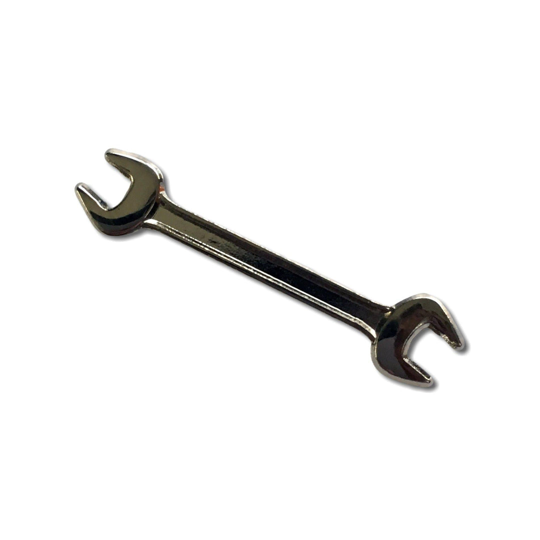 High Quality All Metal Spanner Pin Badge with Secure Locking Back ...