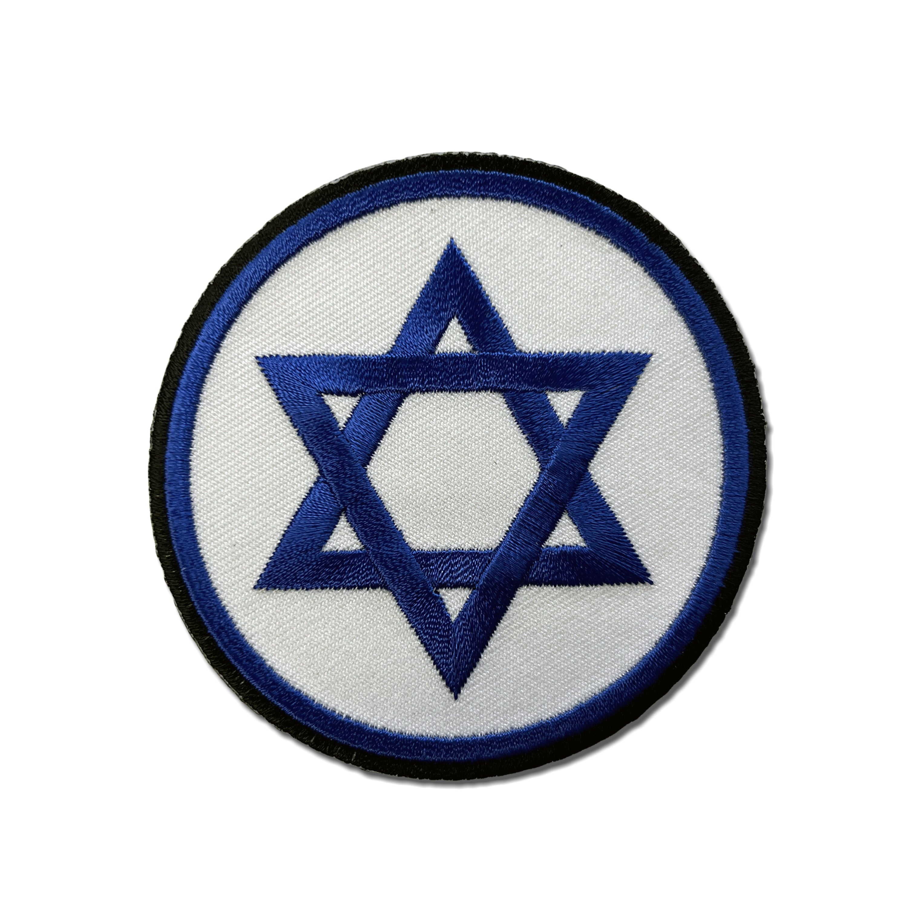Embroidered Star of David Iron on Sew on Patch – PATCHERS