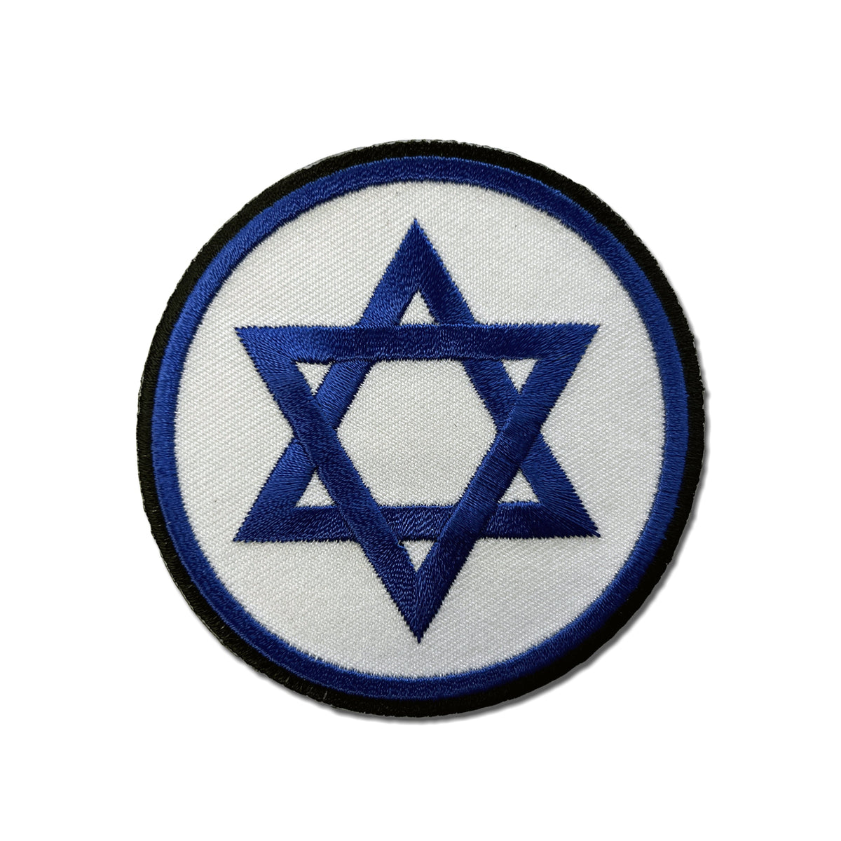 Embroidered Star of David Iron on Sew on Patch – PATCHERS