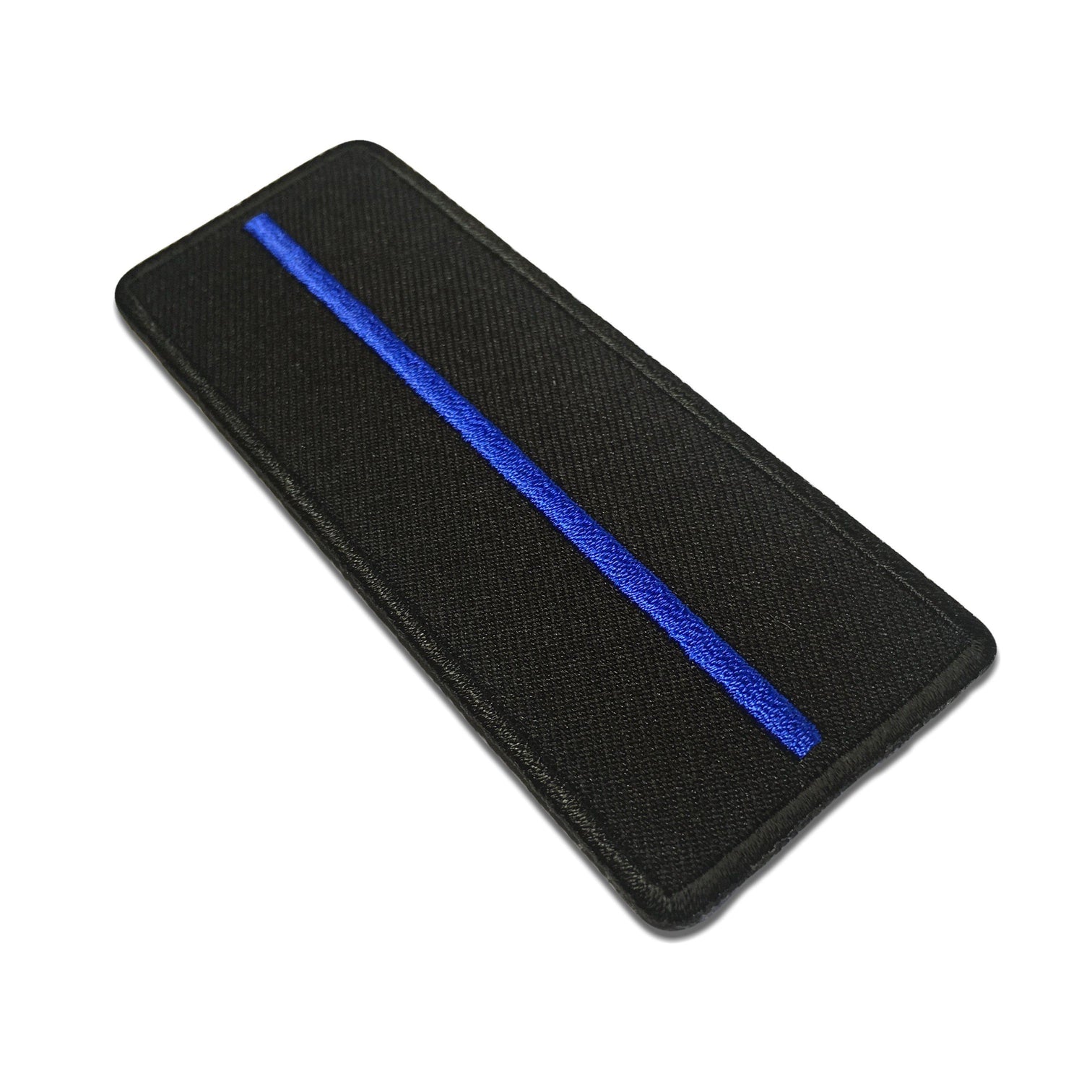 Embroidered Thin Blue Line Police Iron on Sew on Patch – PATCHERS