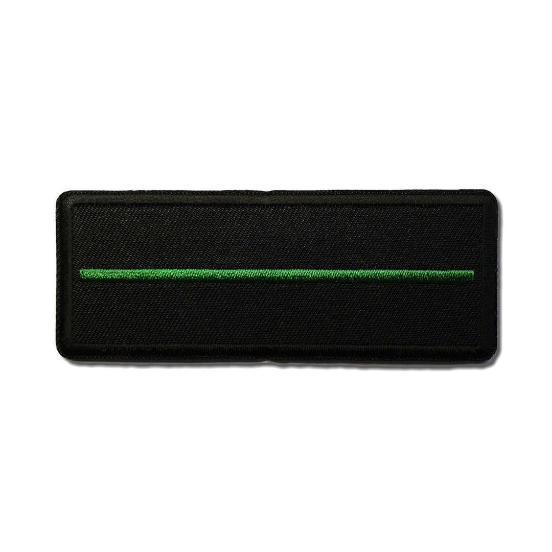 Embroidered Thin Green Line EMS EMT Paramedic Iron on Sew on Patch ...