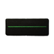 Embroidered Thin Green Line EMS EMT Paramedic Iron on Sew on Patch ...