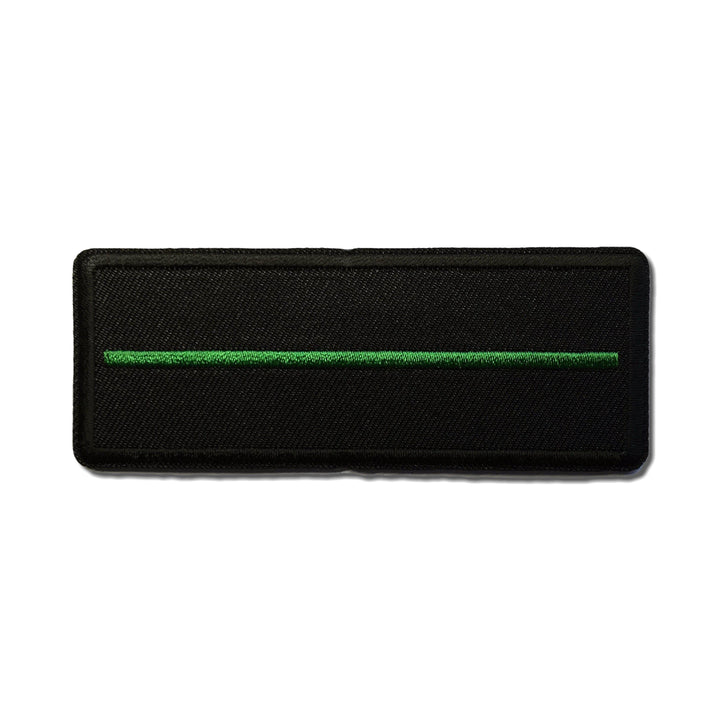 Embroidered Thin Green Line EMS EMT Paramedic Iron on Sew on Patch ...